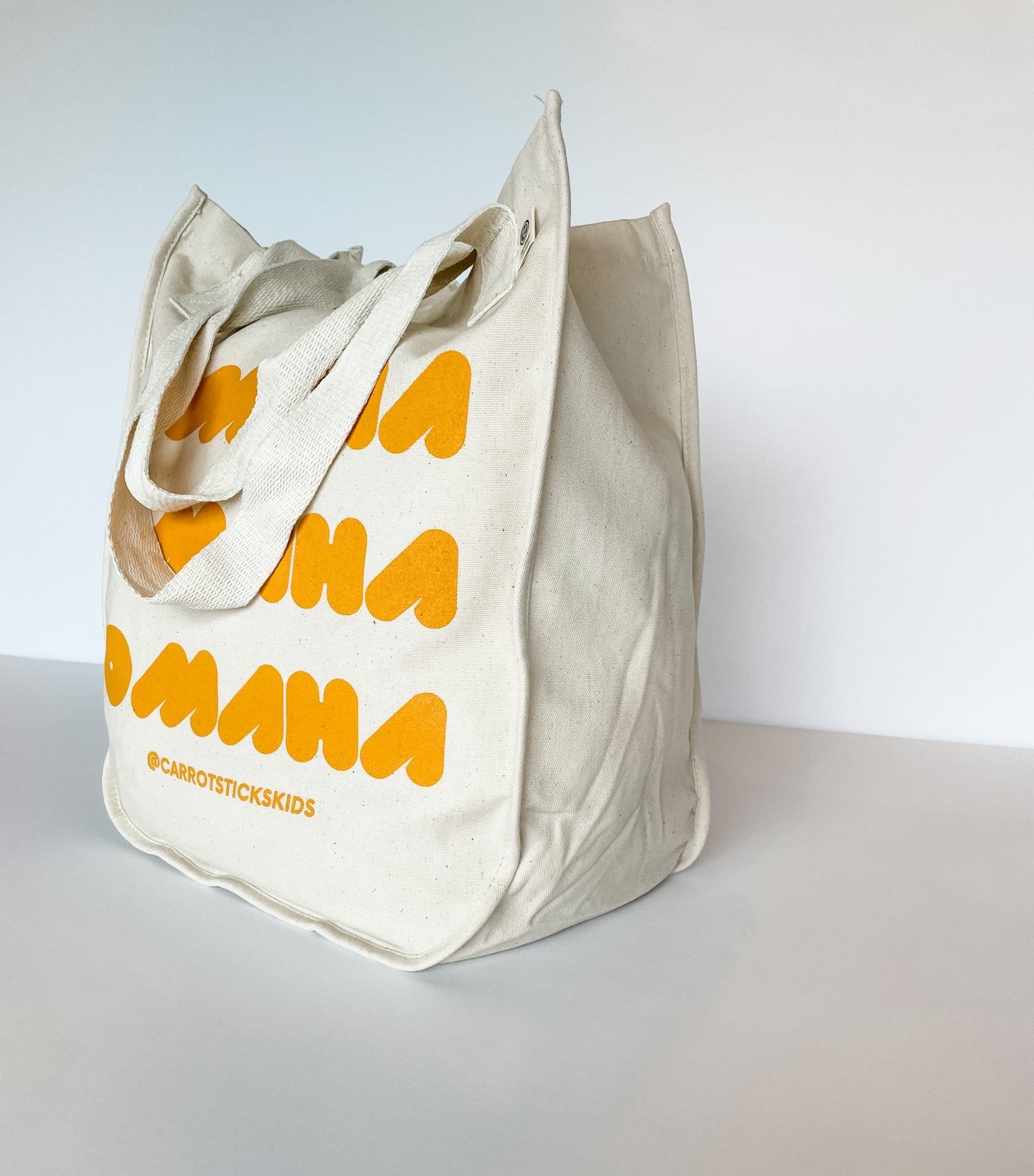 Omaha Organic Cotton Tote – Carrot Sticks